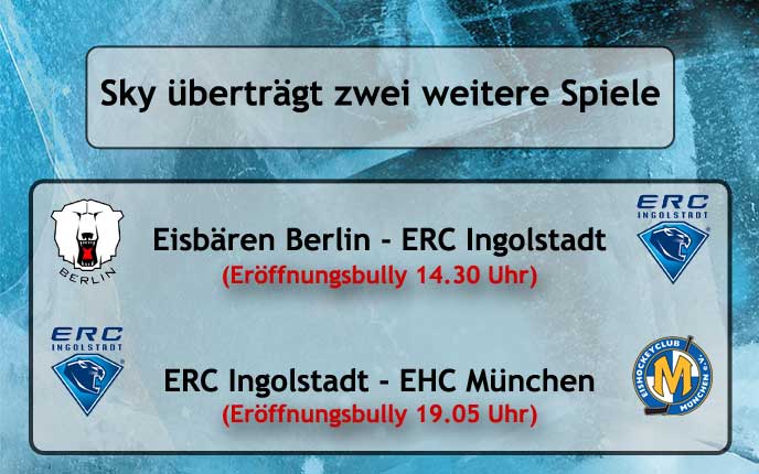 Sky überträgt die Panther in Berlin und gegen München | Profis | ERC ...