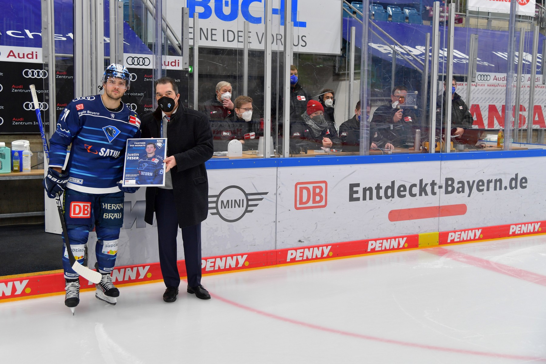 Feser ist Panther des Monats | Profis,Fans | ERC Ingolstadt